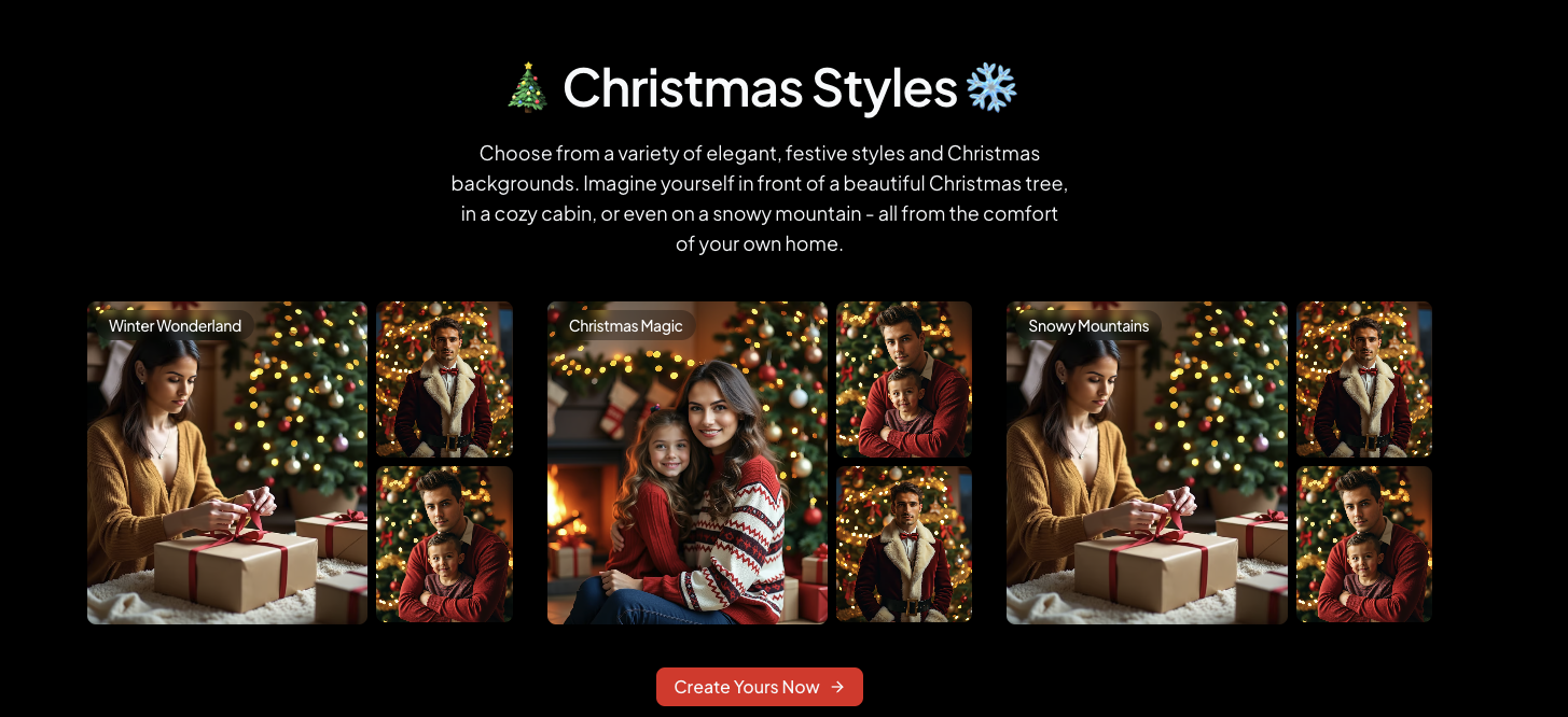 Top 15 AI Christmas Photos Generator tools in 2025