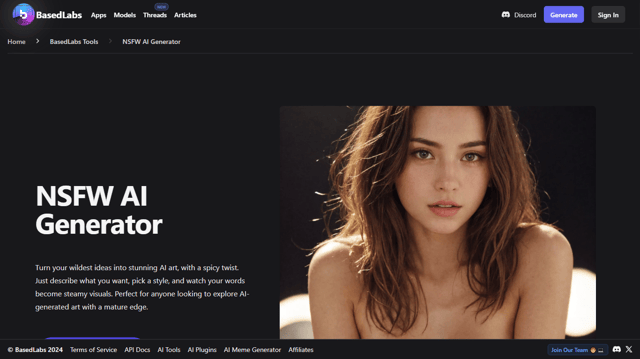 NSFW AI Generator - BasedLabs.ai vs Promptchan AI Comparación de herramientas de IA