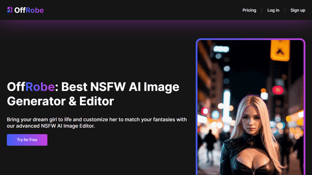 NSFW AI Generator - BasedLabs.ai vs OffRobe Comparison of AI tools