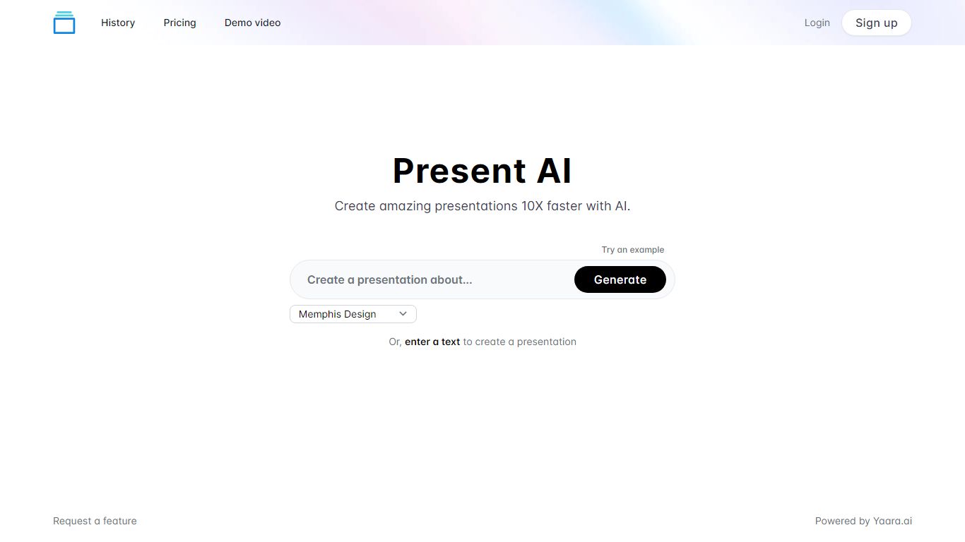Present AI Pricing, Reviews, Alternatives - AI Presentation Present AI Pricing, Reviews, Alternatives - AI Presentation