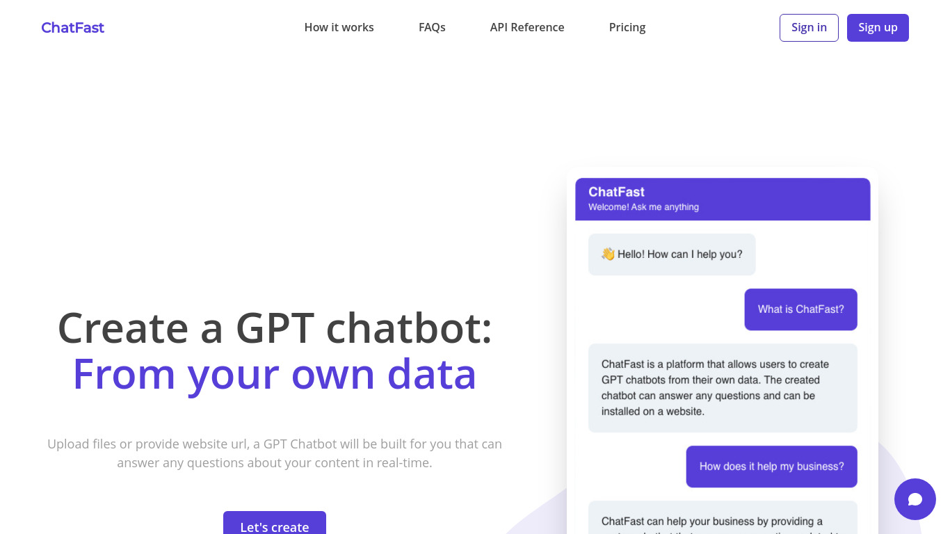 chatfast.io Pricing, Reviews, Alternatives - AI Chat Bot
