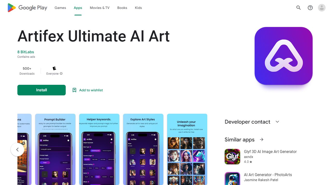 Artifex Pricing, Reviews, Alternatives - AI Image Generation